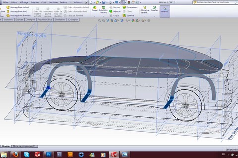 How to create a car surfaces based on BMW X6? - GrabCAD