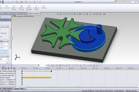 Tutorial: How to animate a model with contact analysis - GrabCAD