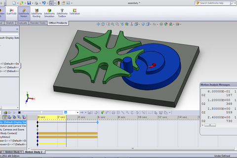 Tutorial: How to animate a model with contact analysis - GrabCAD
