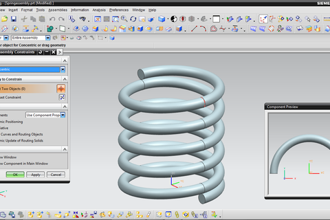 Tutorial: How to make a Working Spring. - GrabCAD