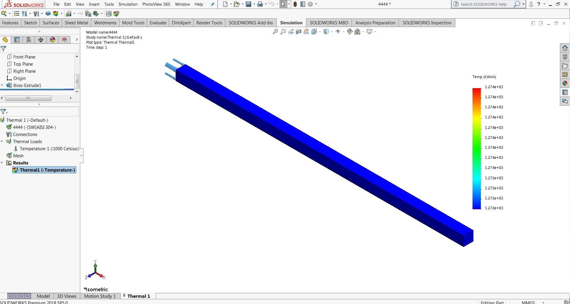 Solidworks Thermal Analysis Question Grabcad Questions