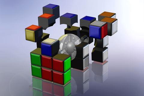 How to make a fully functional Rubik's cube in SW 2011 - GrabCAD