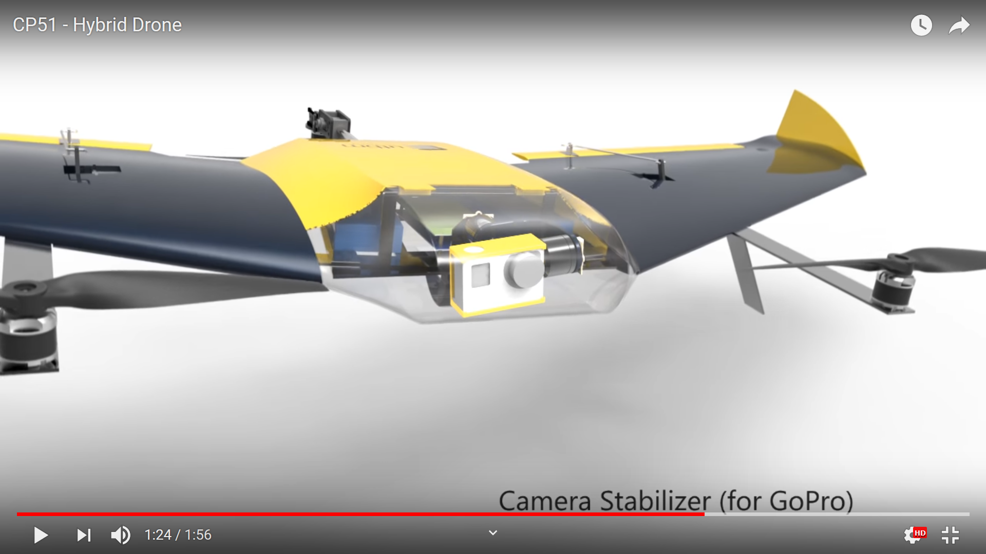 Tilt Rotor Ticopter Flying Wing | SOLIDWORKS Design & Help | GrabCAD Groups
