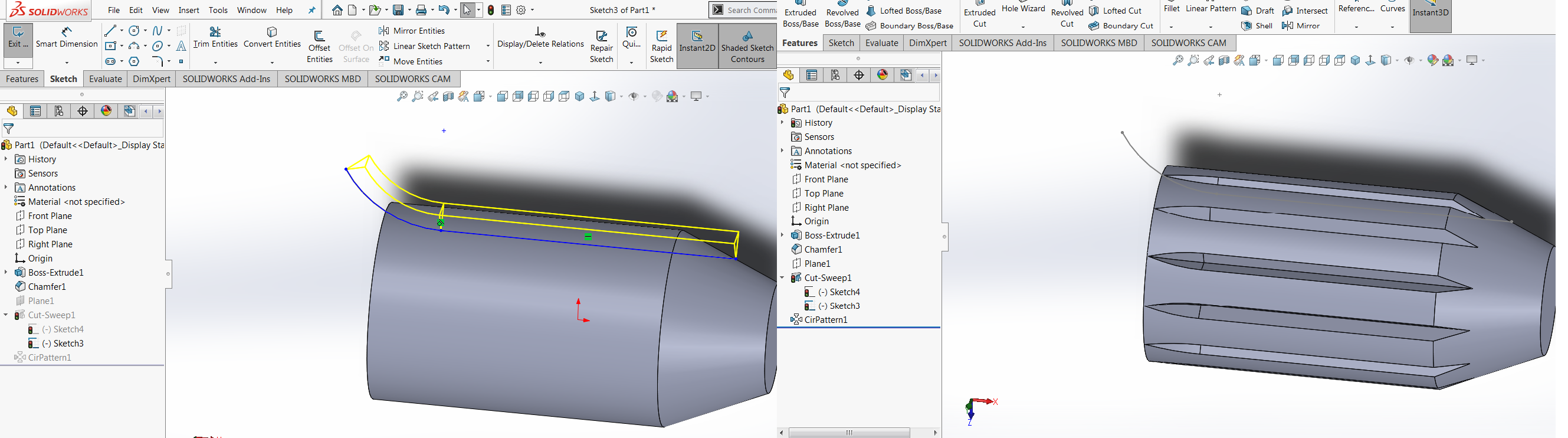 How Would You Model This Feature Grabcad Questions