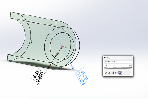 How to "trim" bodies in an assembly in Solidworks? - GrabCAD
