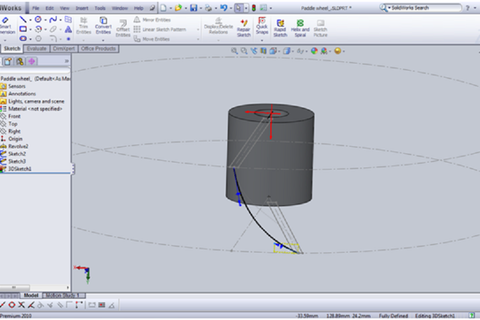 Tutorial: How to make paddle wheel? - GrabCAD