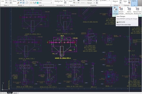 How to edit a block with visibility of main drawing in AUTOCAD??? - GrabCAD