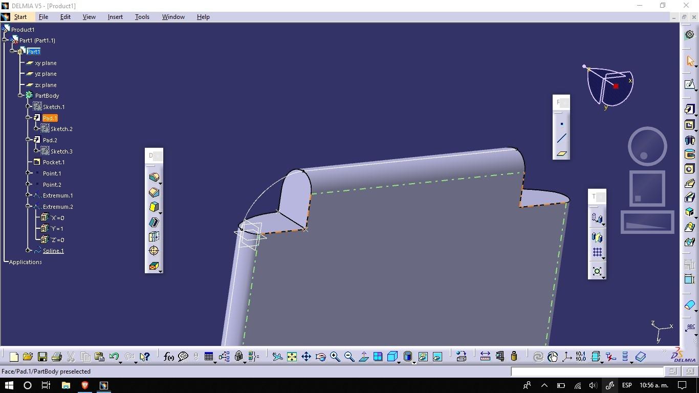 Perpendicular loft in CATIA? | GrabCAD Questions
