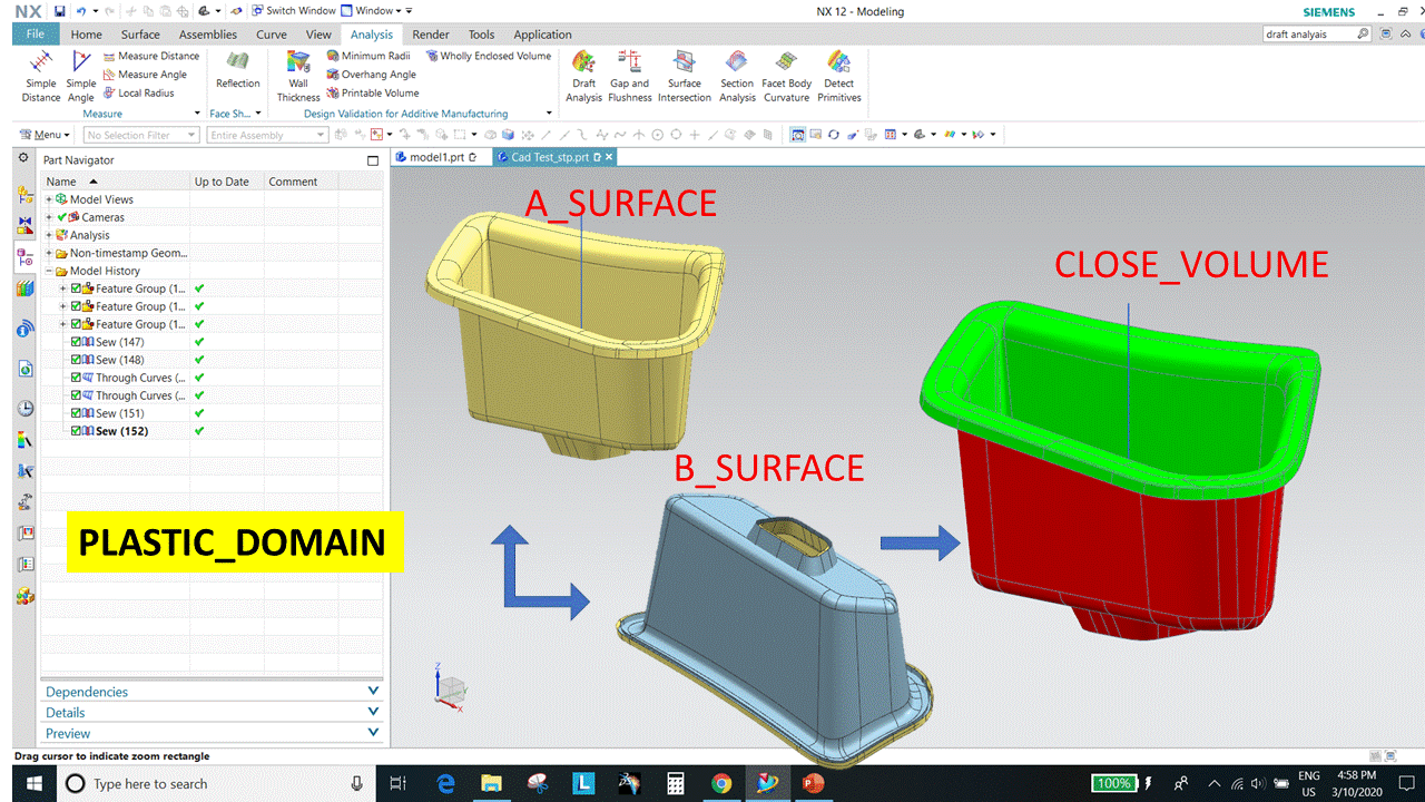 Plastic domain in NX cad| Close volume | Siemens NX (Unigraphics) Users ...