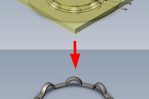 How to model retainer cage of ball bearing? - GrabCAD