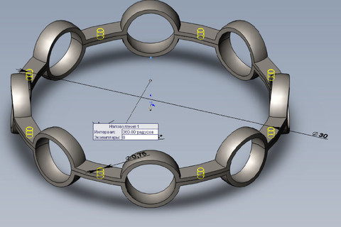How to model retainer cage of ball bearing? - GrabCAD