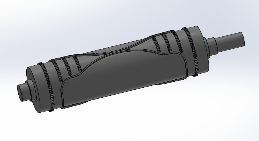 how to design this type of roller in solidworks? | GrabCAD Groups