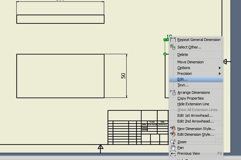 how to bold dimensions at drawings - GrabCAD