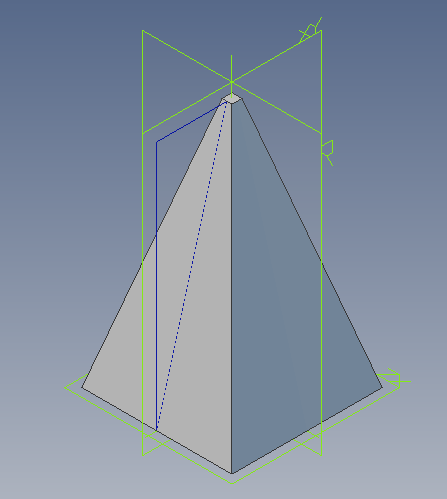 Draw a pyramid | GrabCAD Questions