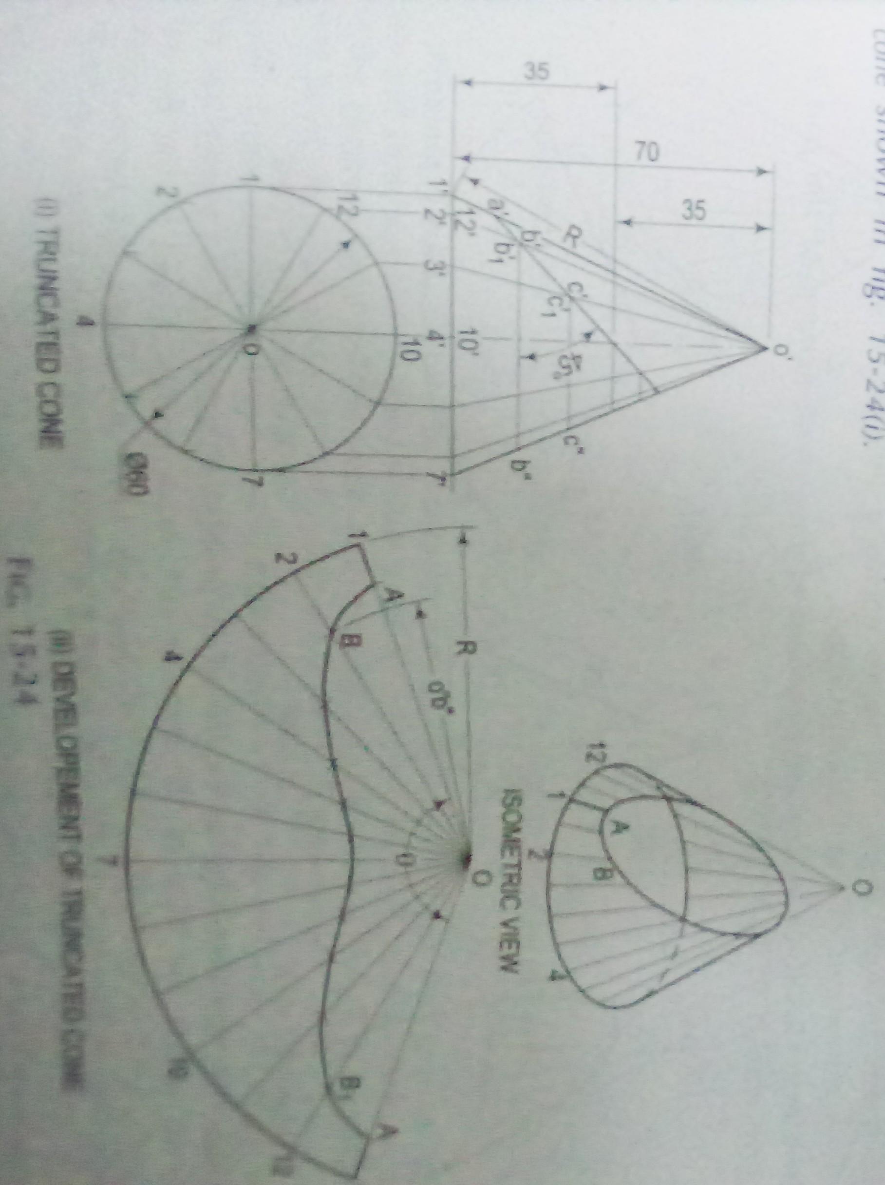 How to develop cone from plate in creo | GrabCAD Questions