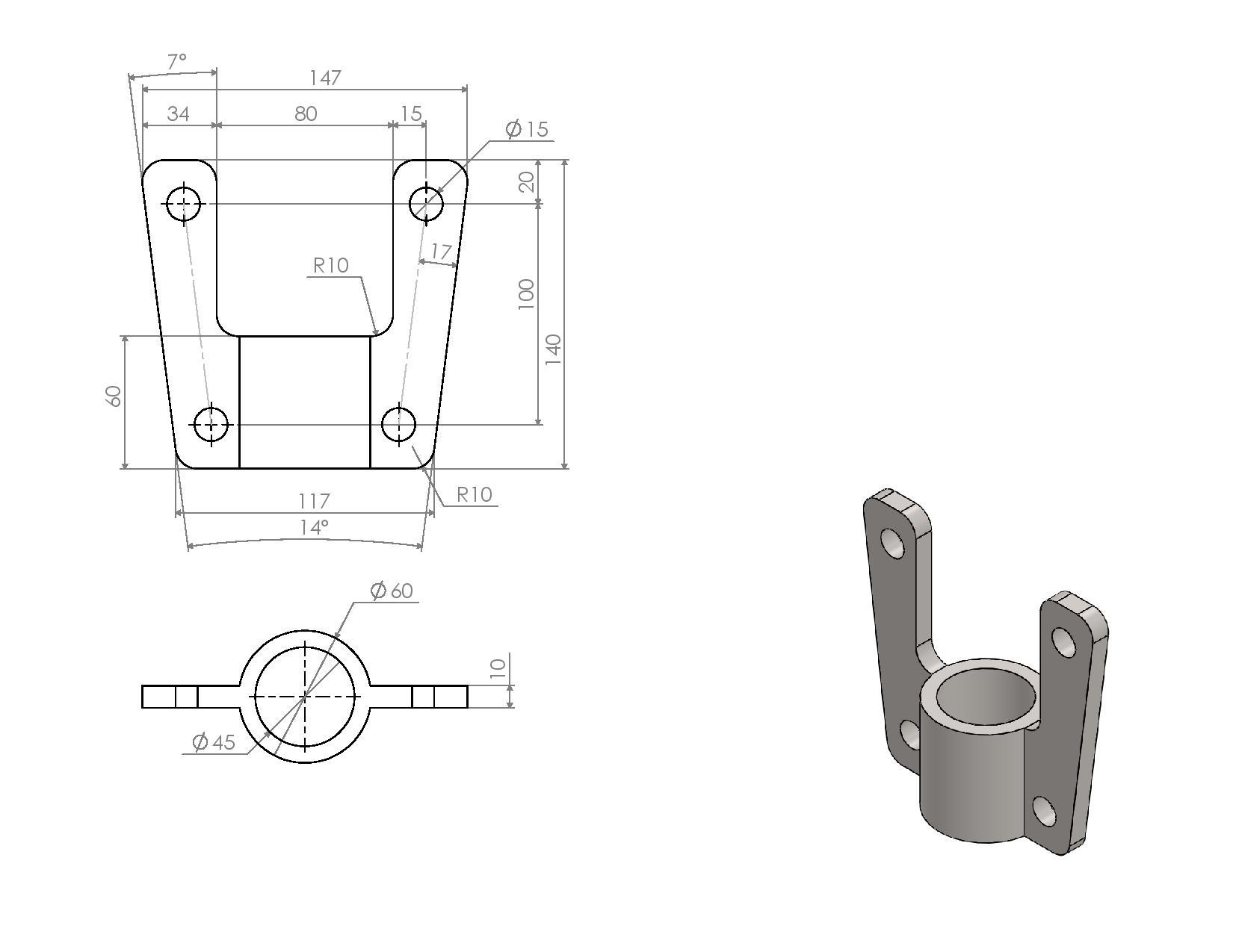 New Solidworks Tutorial For Beginner Nr 3 Grabcad Tutorials