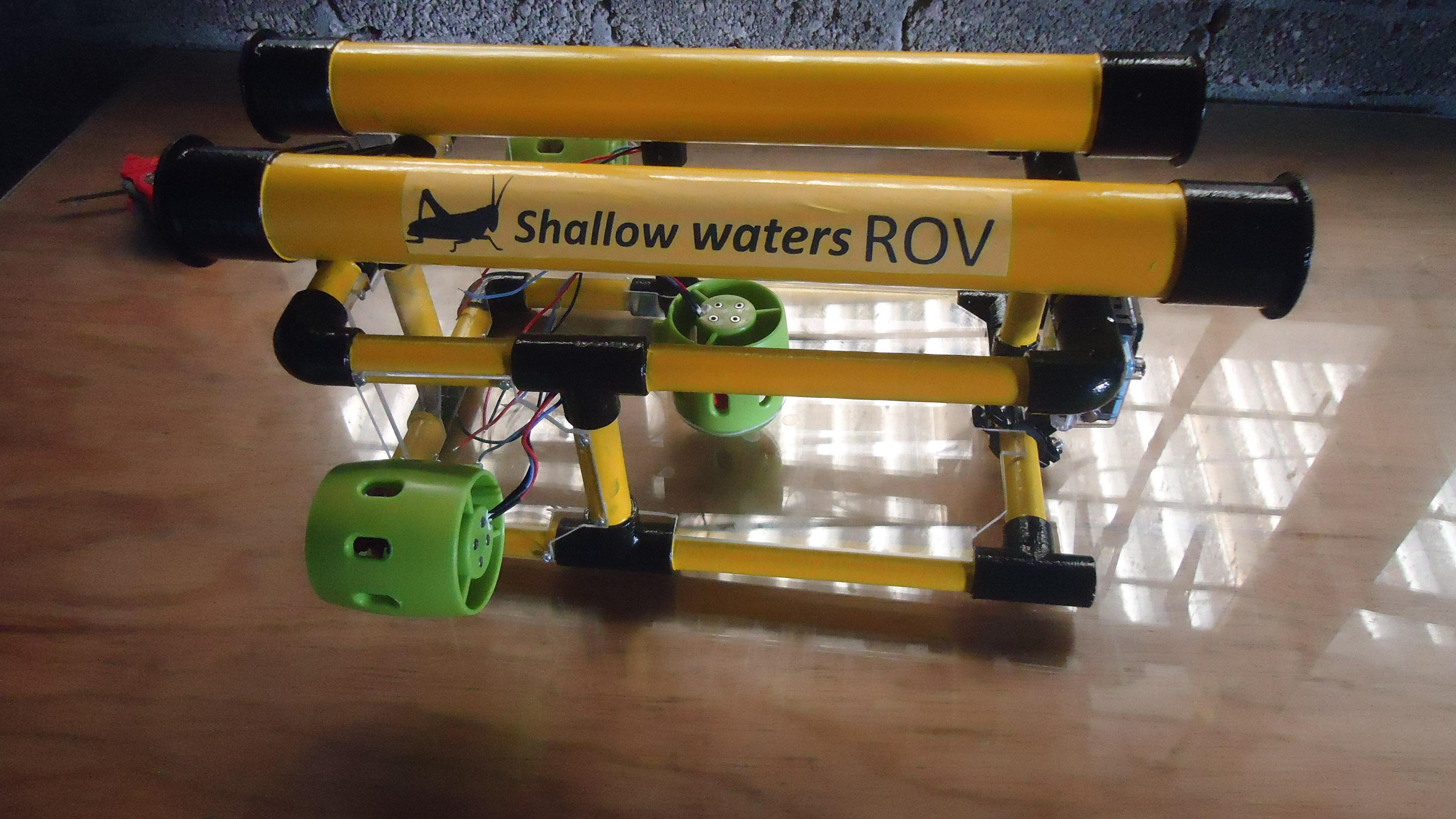 actualmente estoy desarrollando un Prototipo de ROV y requiero apoyo ...