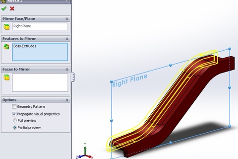 Tutorial: How to model a park slide in solidworks for children outdoors ...