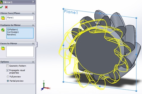 Tutorial: How to Create a Double Helical gear in solidWorks (usefull ...