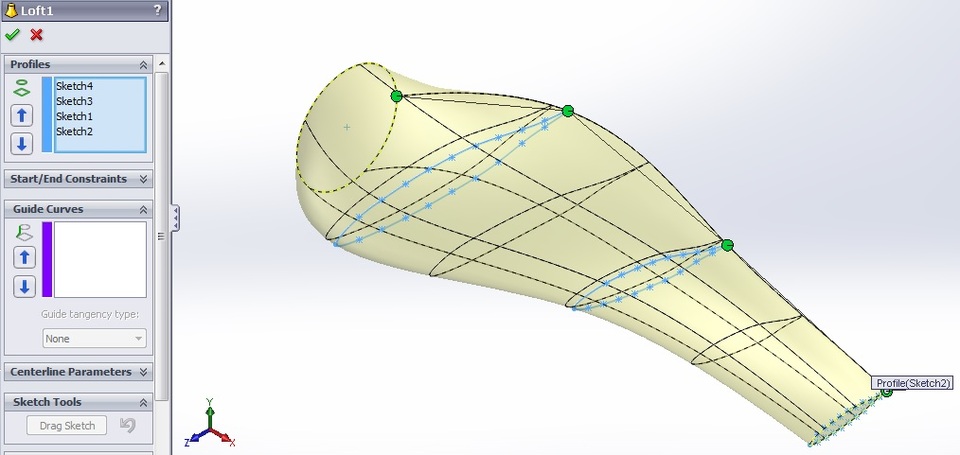 Tutorial: how to create a aerofoil blade in solidworks (used in drones ...
