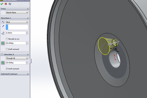 Tutorial: How to model a variable driven Car Rim Solidworks 2013 and ...