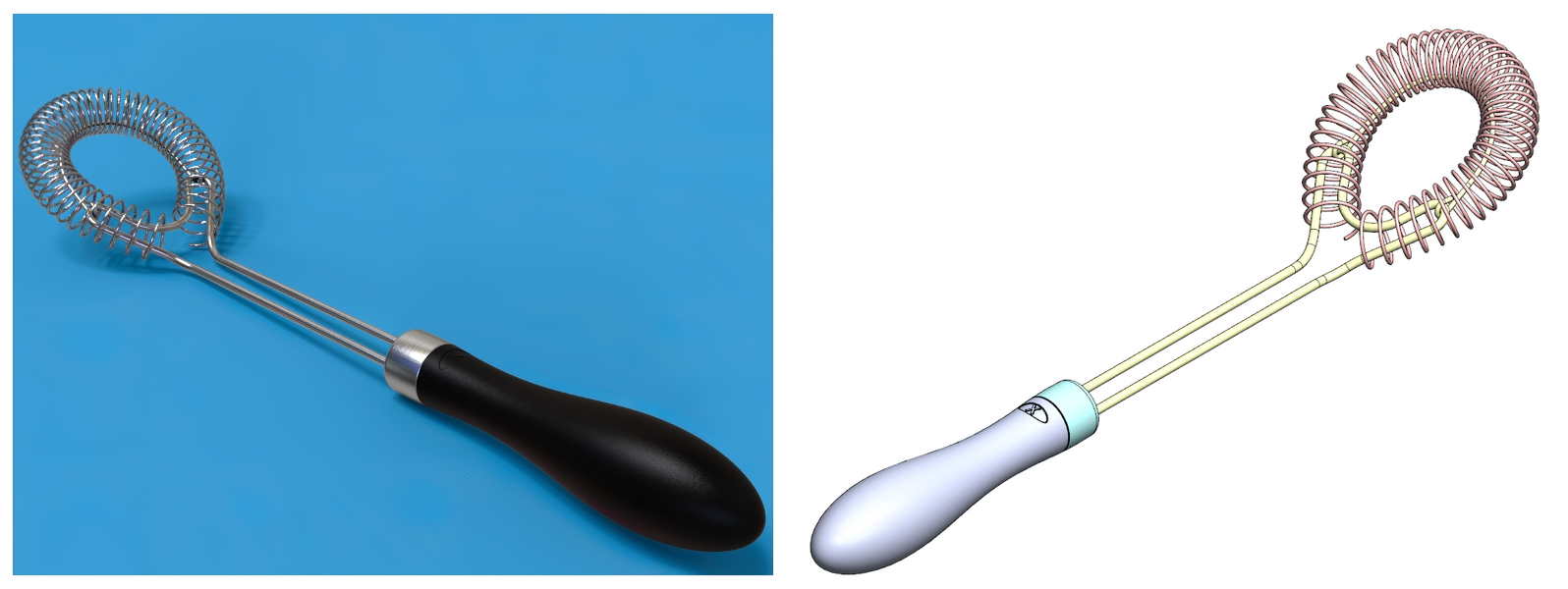 Can someone help me with model whisk and soup spoon | GrabCAD Groups