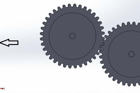 Tutorial : How to model a simple gear mechanism in solid works and show ...