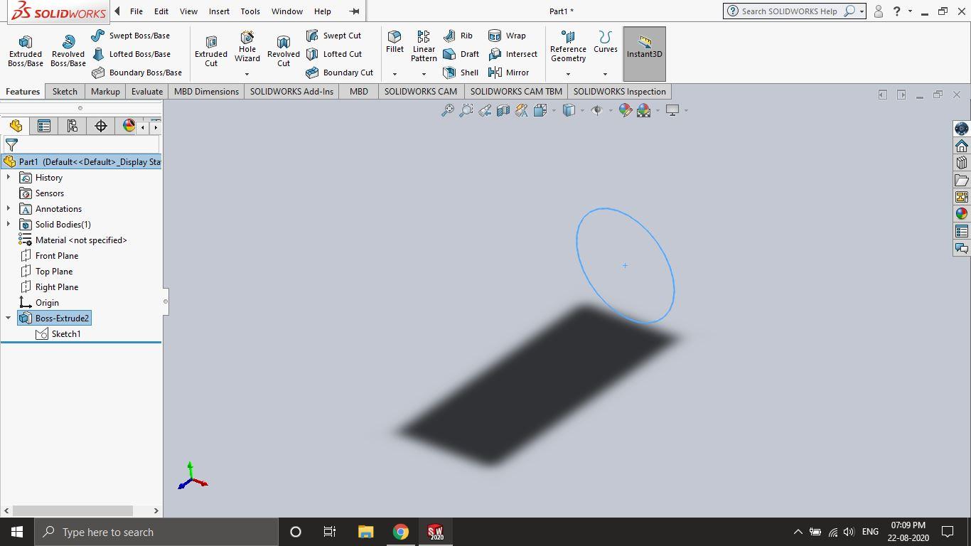 Problem In Solidworks 2020 Solidworks Design And Help Grabcad Groups