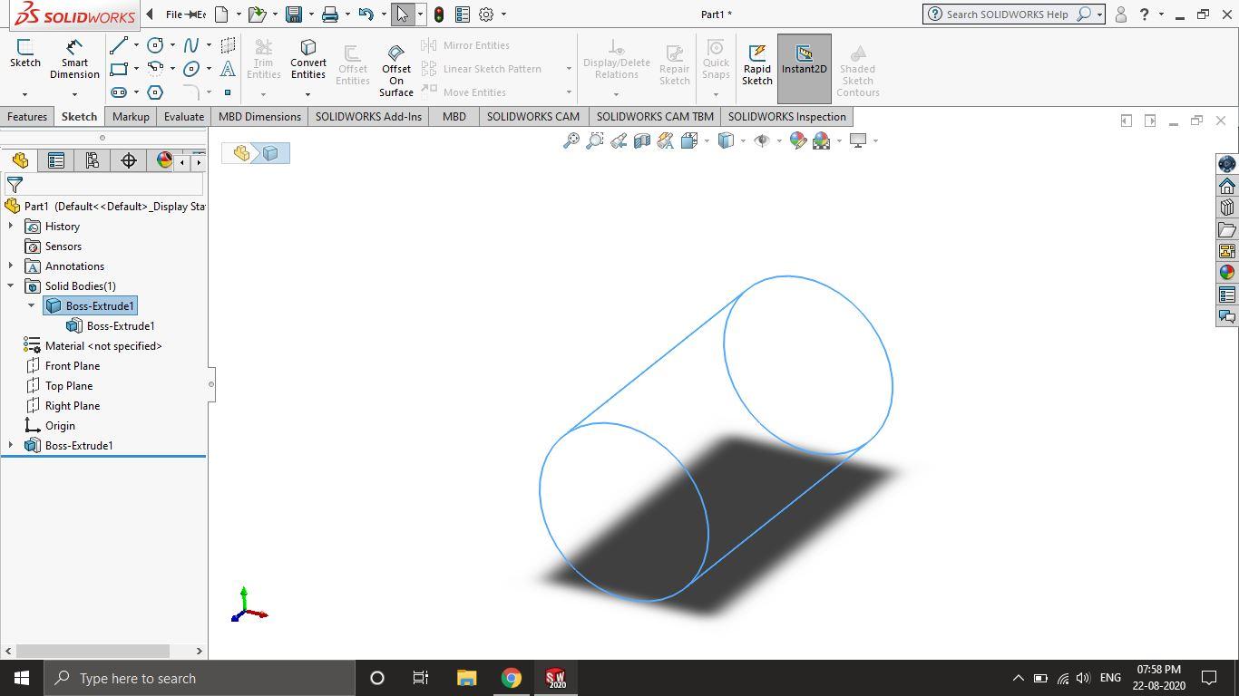 Problem in Solidworks 2020 | SOLIDWORKS Design & Help | GrabCAD Groups