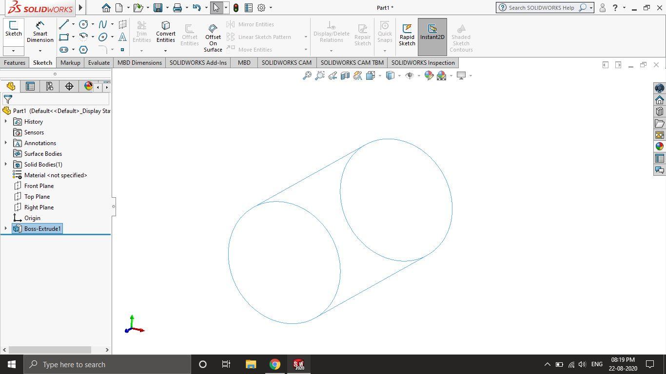 Problem In Solidworks 2020 Solidworks Design And Help Grabcad Groups