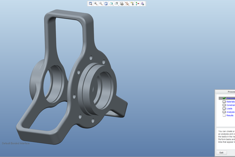 Tutorial: How to use Creo Simulate Lite in PTC Creo and show design ...