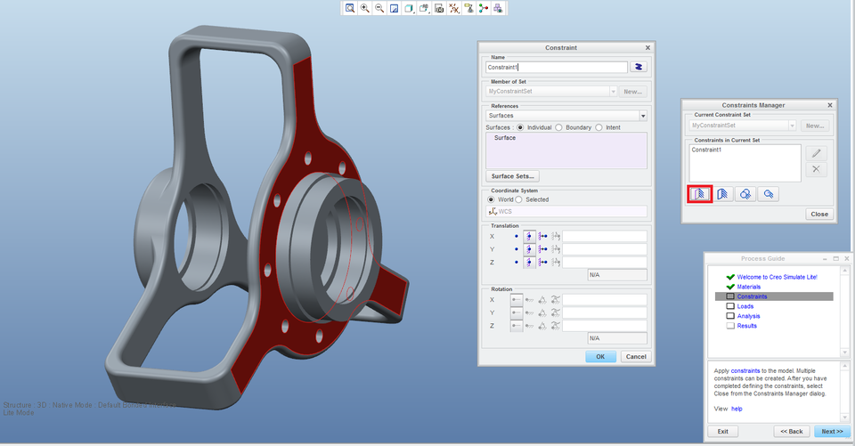 Tutorial: How to use Creo Simulate Lite in PTC Creo and show design ...