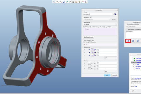 Tutorial: How to use Creo Simulate Lite in PTC Creo and show design intent - GrabCAD