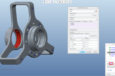 Tutorial: How to use Creo Simulate Lite in PTC Creo and show design ...