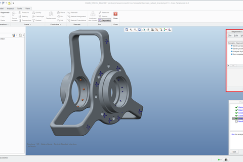 Tutorial: How to use Creo Simulate Lite in PTC Creo and show design ...