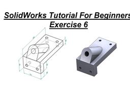 SolidWorks Tutorial For Beginners - Exercise 5 | Solidworks | GrabCAD ...