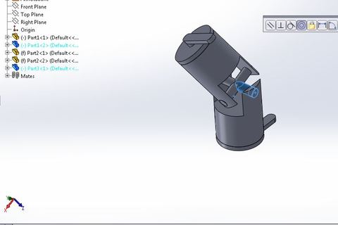 Tutorial:How to model a universal coupling in SolidWorks and show design intent - GrabCAD