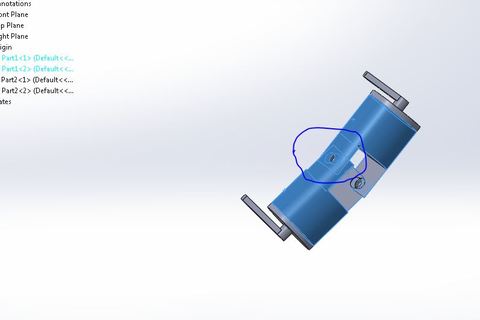 Tutorial:How to model a universal coupling in SolidWorks and show design intent - GrabCAD