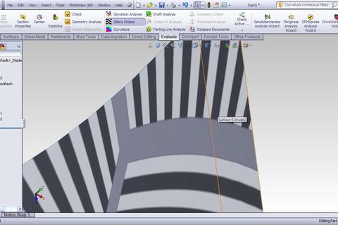 How do I make a curvature continuous fillet in SW? - GrabCAD