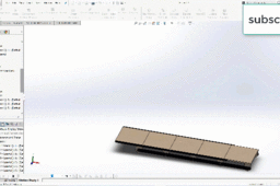 Convertible shelf to table design in solidworks | GrabCAD Tutorials