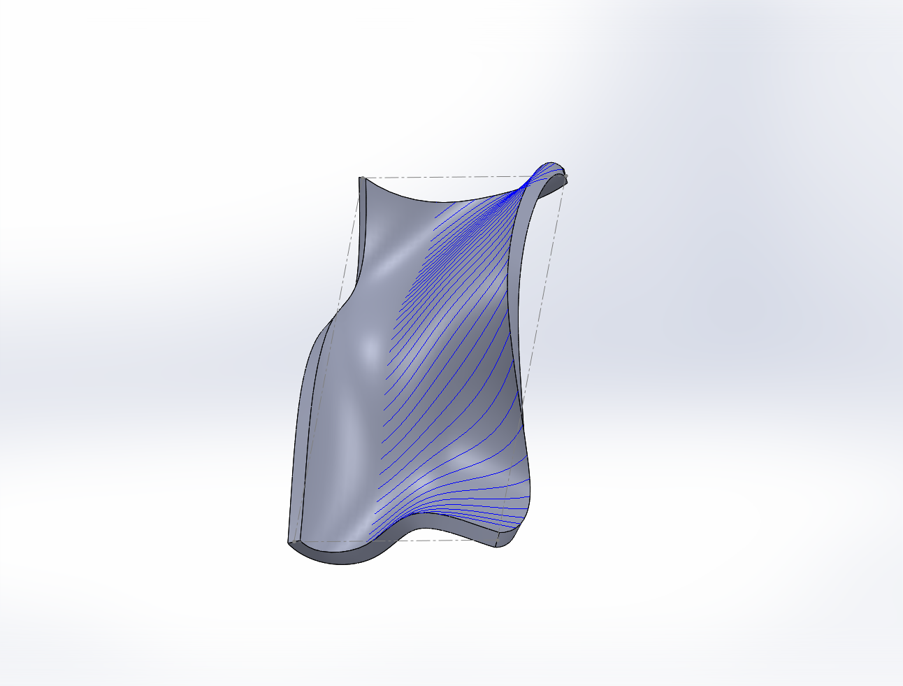 grip pattern in curved surface | GrabCAD Questions