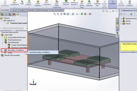 Transient Heat Transfer Simulation in Solid Works - GrabCAD