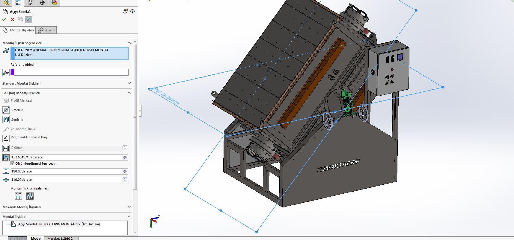 SOLIDWORKS ANGLE LIMITS MATE BUT MAKE IT STOP WHEN IT COMES TO ANOTHER ...