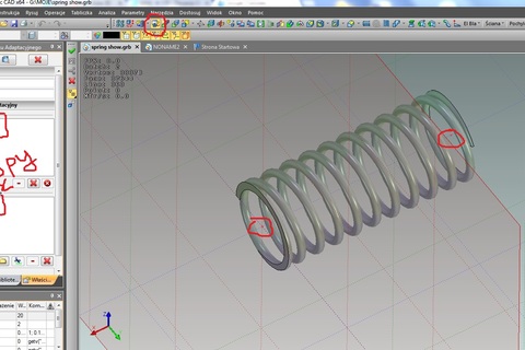 How to make a parametric model of the spring in the T-FLEX Parametric CAD 2D/3D? - GrabCAD