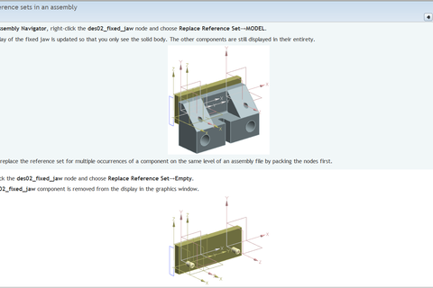 NX replace reference set ? - GrabCAD
