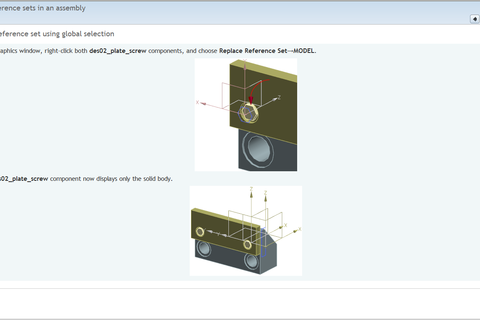 NX replace reference set ? - GrabCAD