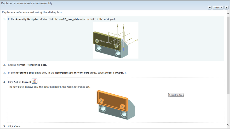NX replace reference set ? - GrabCAD