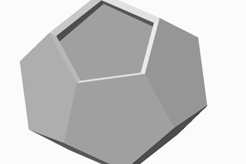 Tutorial - How to make dodecahedron pot - GrabCAD