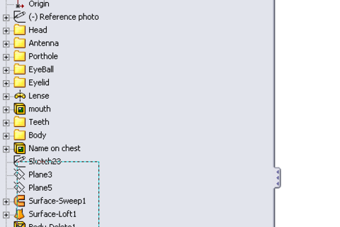 Tutorial - Tips - keeping your freature tree clean and organized in ...