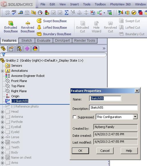 Tutorial - Tips - keeping your freature tree clean and organized in ...